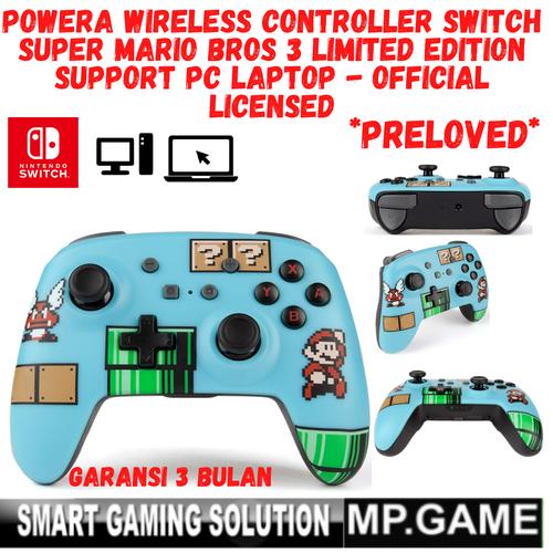 Promo PowerA Switch Enhanced Wireless Controller Super Mario Bros3 PC Laptop - Kota Tangerang ...