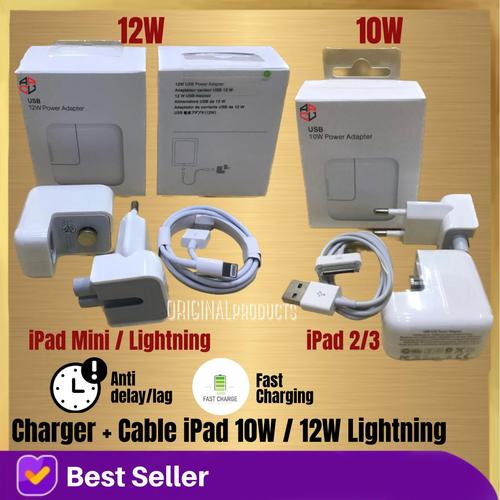 Jual CHARGER IPAD MINI 1 2 3 4 5 NEW IPAD air pro ORIGINAL iphone ...