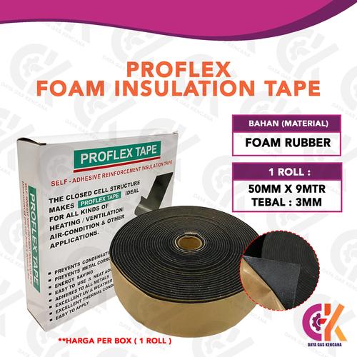 Jual Foam Tape Insulation // Proflex Lakban Isolasi Insulasi Busa ...