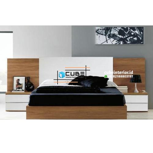 Jual Dipan Ranjang Tempat Tidur Minimalis HPL Interior Home Living ...