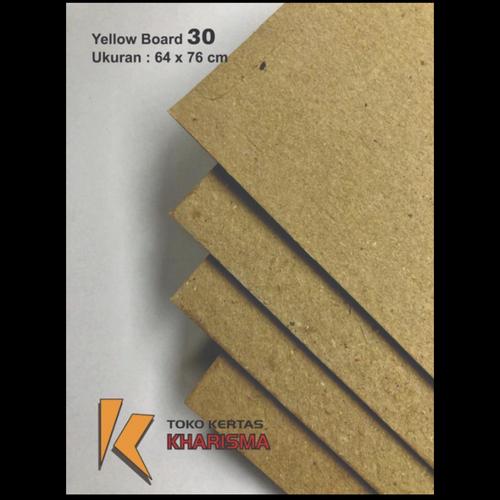 Jual YELLOW BOARD TEBAL NO: 30/ PACK ISI @ 30 Lembar - Jakarta Timur ...