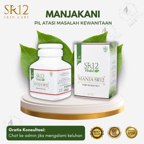 Jual Obat Herbal Kewanitaan Manjakani Pil SR12 BPOM - Harga Distributor ...