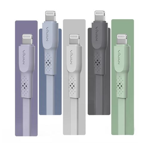 Jual Kabel data iphone original vivan fast charging IP 5, 6, 7, 8, X ...