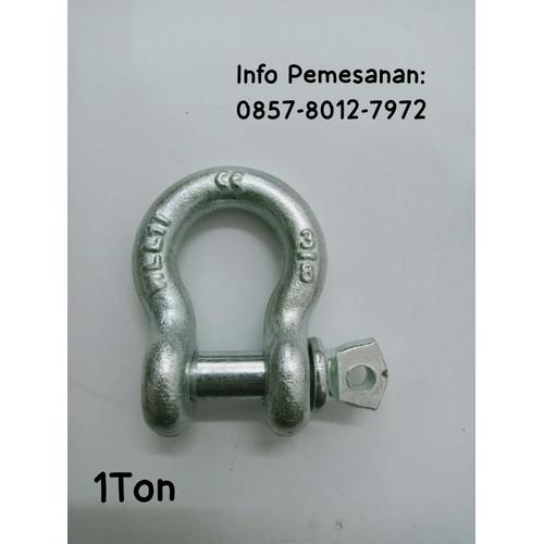 Jual Omega Shackle / Segel Omega / POWERTEC Segel Screw Pin 1Ton - 3/8 ...