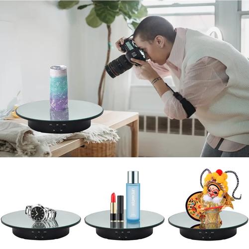 Jual stand rotating display alas putar fotografi produk meja putar ...