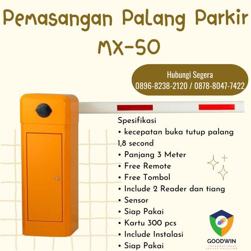 Jual Palang Otomatis MX 50 / Instalasi palang otomatis/ Palang Parkir ...