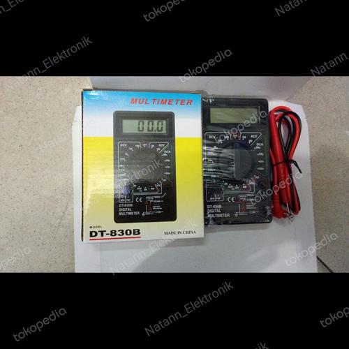 Jual 2852 multi meter tester digital multimeter multitester dt-830b ...