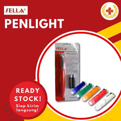 Jual Penlight merk Sella Diagnostic Lamp / Pen Light/ Senter Dokter ...