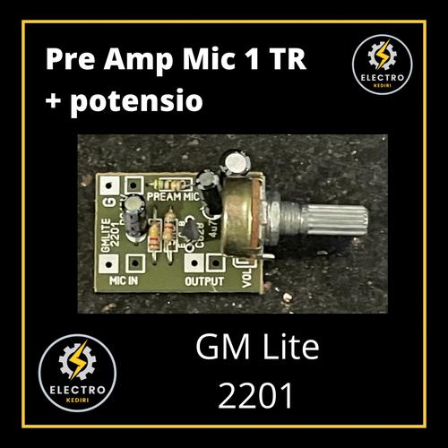 Jual Kit preamp mic 1 transistor Potensio GM LITE | pre amp mic 1 tr ...
