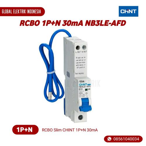 Jual RCBO Slim NB3LE-AFD 1P+N 20A 30mA CHINT ORIGINAL - Jakarta Barat - Global Elektrik ...