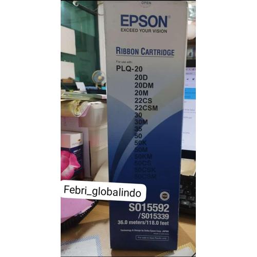 Jual Epson Ribbon Cartridge / Pita / Tinta PLQ-20 PLQ20 (Isi 3) - Kota ...