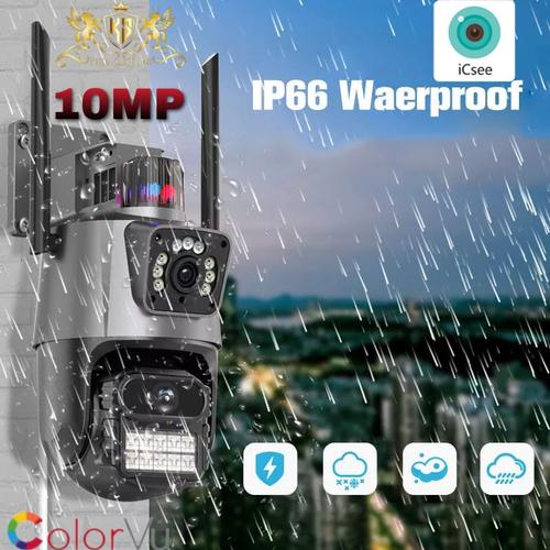 Jual IP KAMERA CCTV ICSEE 10MP 4K WIFI PTZ SPEEDOOM CANERA OUTDOOR ZOOM ...