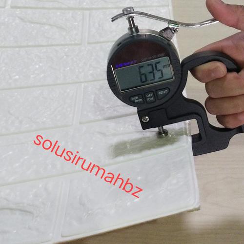 Jual wallpaper busa gabus 70 x 77 batu bata 6mm 6 mm wall paper 3d ...