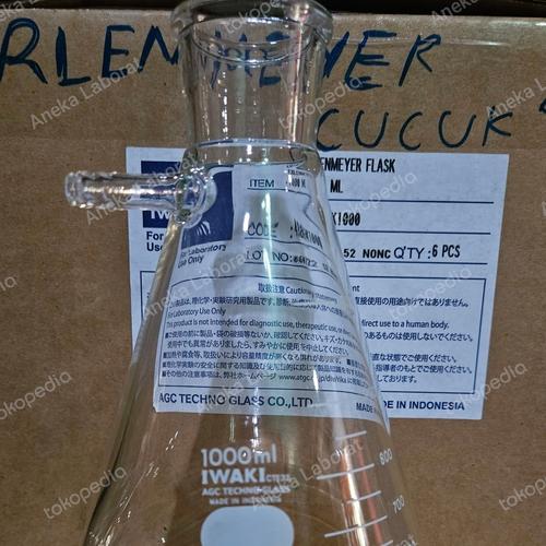 Jual erlenmeyer hisap 500ml IWAKI / erlenmeyer cucuk, - Kab. Sleman ...