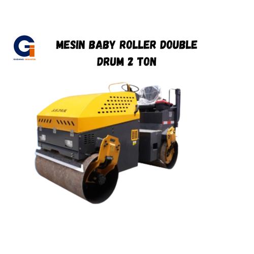 Jual Baby Roller 2 Ton Double Drum/Pemadat Aspal 2 Ton - Jakarta Barat ...