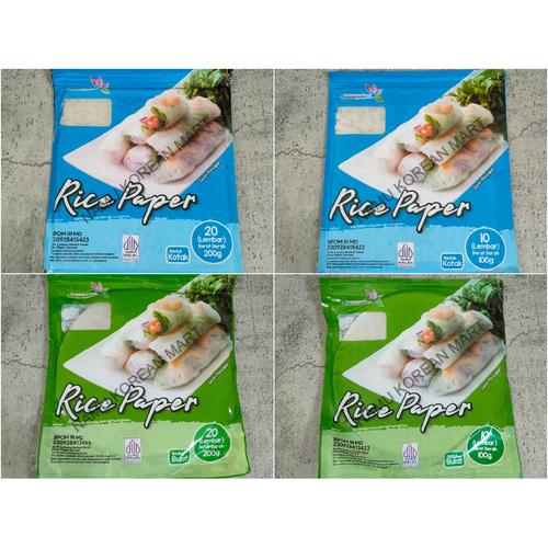 Jual Banh Trang Rice Paper 22cm / Kulit Lumpia Vietnam Spring Roll 22cm ...