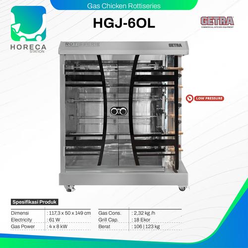 Jual GETRA Gas Chicken Rottiseries HGJ-60L / HGJ60L / HGJ 60L - Jakarta ...