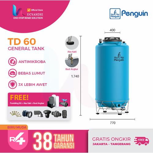 Jual Tangki Air, Toren Air, Tandon Air Penguin TD 60 600 Liter 100% ORI ...