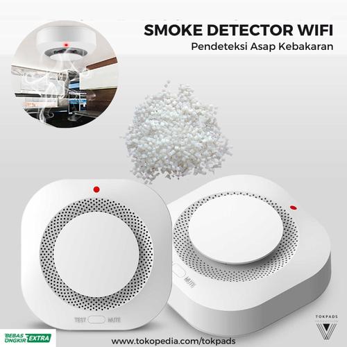 Promo Smoke Detector Alat Pendeteksi Asap Kebakaran Fire Alarm Sensor ...