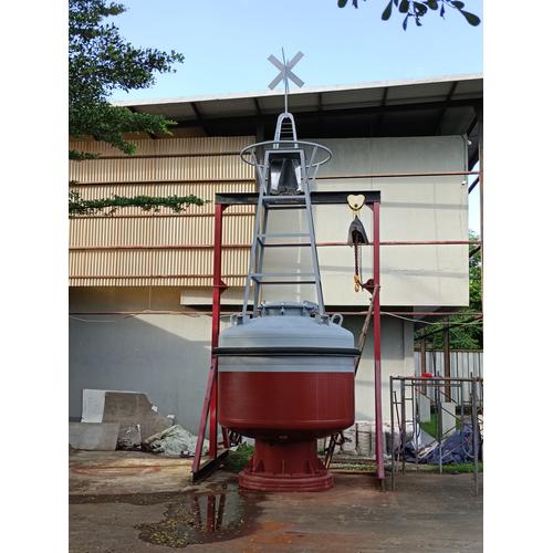 Jual Light Buoy/Rambu Suar/Pelampung Suar ukuran 2,2 meter (8mm plat ...