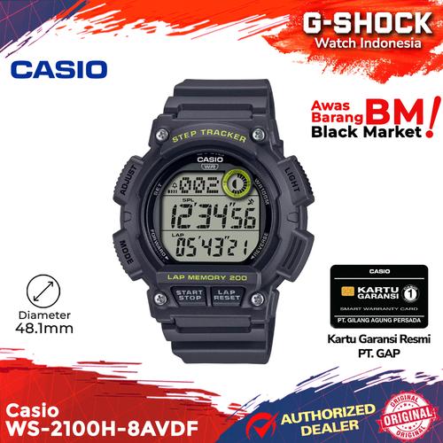 Promo Casio General WS-2100H-8AVDF WS-2100H WS-2100 WS2100H WS 2100H Cicil 0% 3x - Kota Bandung ...