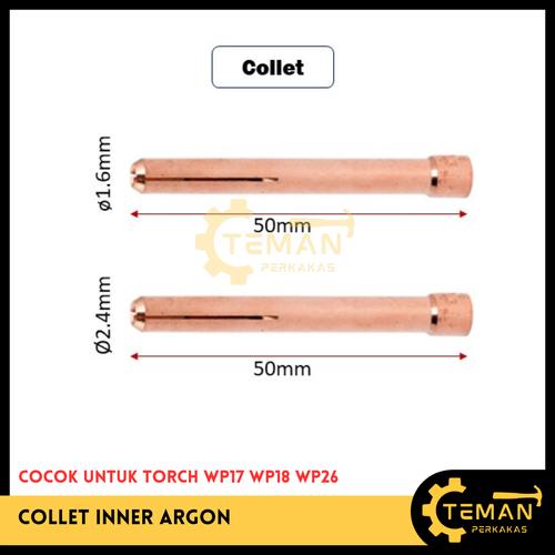 Promo Collet Tig Las Argon 1.6 MM 2.4 MM / Colet Las / Collet Inner Las ...