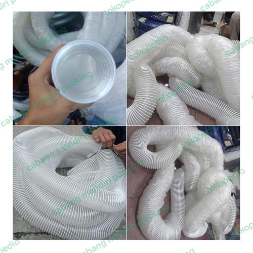 Jual plastik flex/ selang pu ducting 12" selang vakum - Jakarta Barat ...