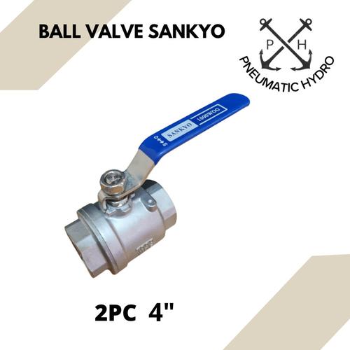Jual Ball Valve Sankyo ss 316 model 2PC 4 inch - Jakarta Barat ...