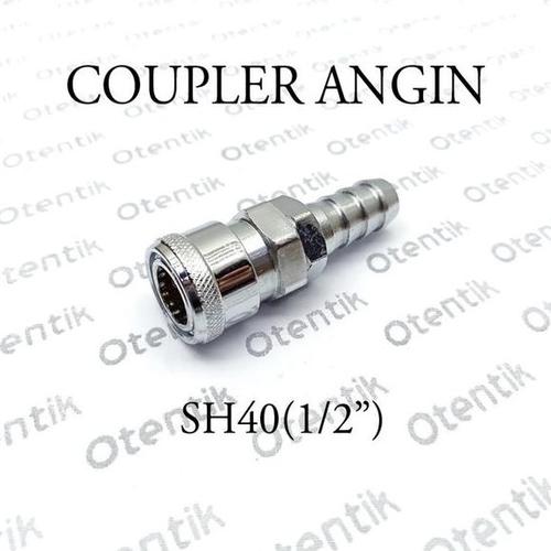 Jual COUPLER SH 40 - QUICK COUPLING SAMBUNGAN SELANG ANGIN KOMPRESOR ...