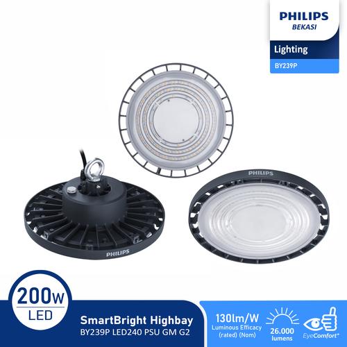 Jual Lampu Highbay Philips BY239P G2 LED240 200W - Cool White - Kota ...