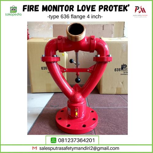 Jual FIRE MONITOR LOVE PEMADAM KEBAKARAN PROTEK TYPE 636 FLANGE 4 INCH - Jakarta Utara ...