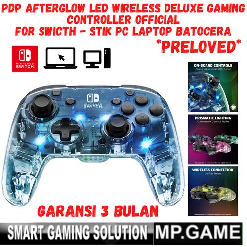 Jual PDP AFTERGLOW LED Wireless Deluxe GamingController SWITCH PC ...
