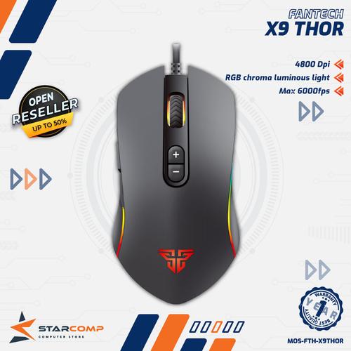 Jual Fantech Gaming Mouse X9 THOR Standart Macro - Kota Surakarta - Starcomp Solo | Tokopedia