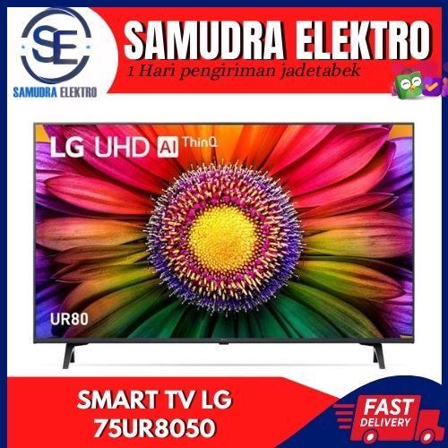 Promo LG 75UR8050 SMART TV UHD 4K HDR 75 INCH 75UR8050PSB // 75UQ8050 ...