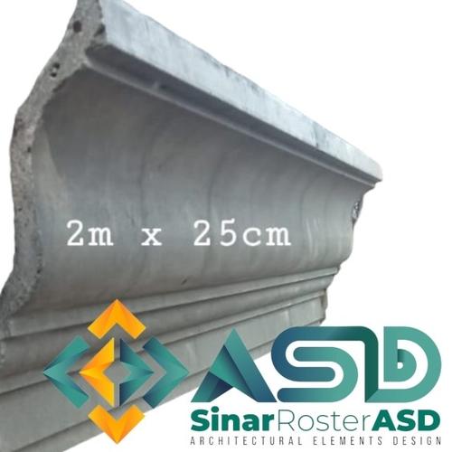 Jual Lis Profile Lis Plang Beton Ukuran 2M x 25cm dan Ukuran 2M x 15cm ...