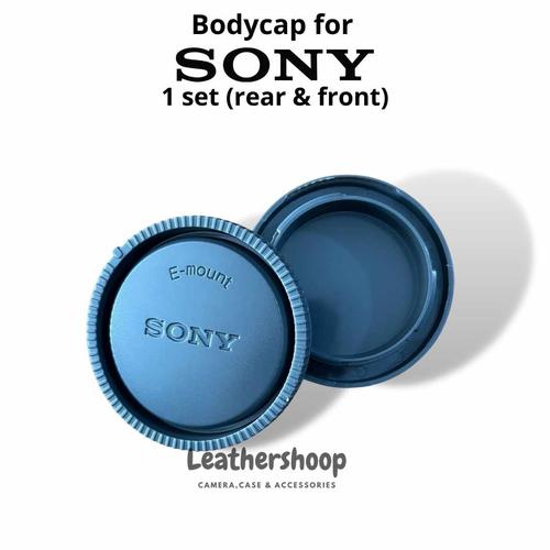 Jual 1 Set Body Cap for SONY E Mount Tutup Body Lens Kamera - Kota ...