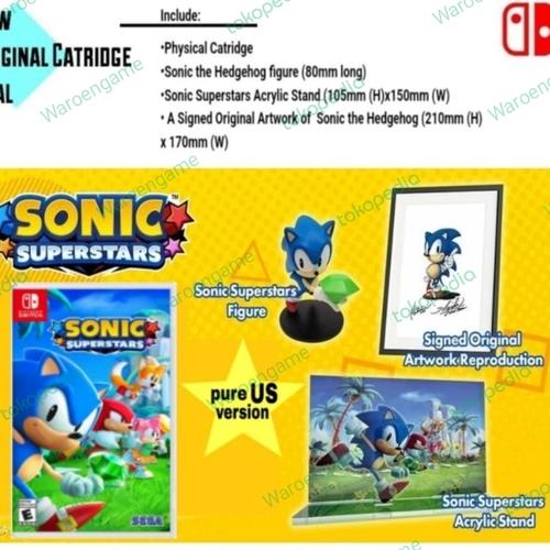 Promo Switch Sonic Superstars / Superstar Limited Edition English US ...