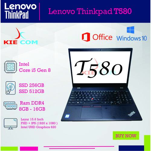 Jual Lenovo Thinkpad T580 Core i5 Gen 8 Ram 16GB | SSD 512GB | Win 10 ...
