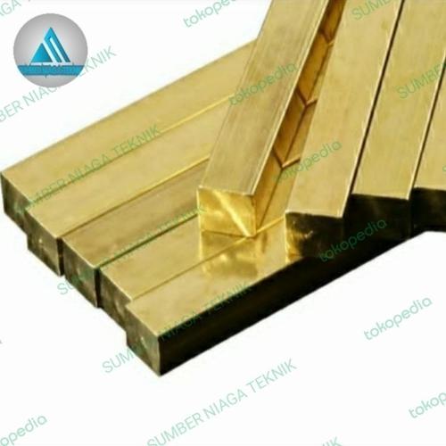 Jual As Kuningan Kotak 5mm x 5mm x 2.5 meter inlay brass - Jakarta ...