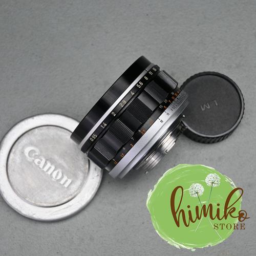 Jual Canon Dream Lens 50mm F 0.95 Bekas Kondisi Mulus Mount Leica ...