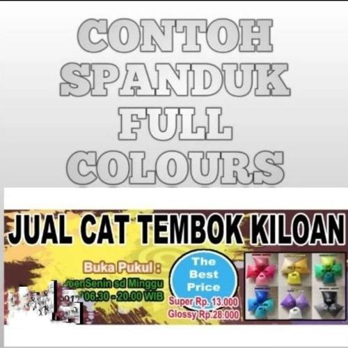 Jual JASA DESIGN SPANDUK / BANNER / HORIZONTAL BANNER / CETAK SEHARI ...