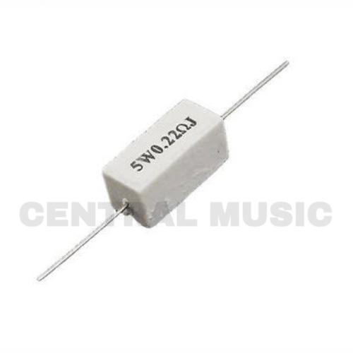 Jual RESTAN KAPUR / RESISTOR BATU 5 WATT 0.22 OHM PER PCS HIGH QUALITY - Kota Medan ...