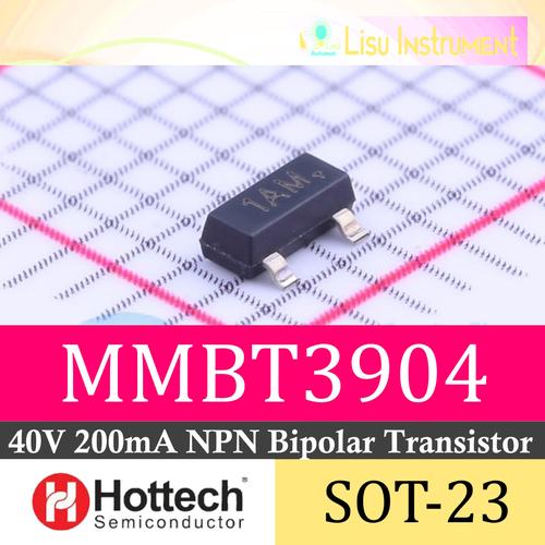Jual MMBT3904 40V 200mA 200mW NPN Bipolar Transistor 1AM SOT-23 Hottech Ori - Kota Depok - Lisu ...