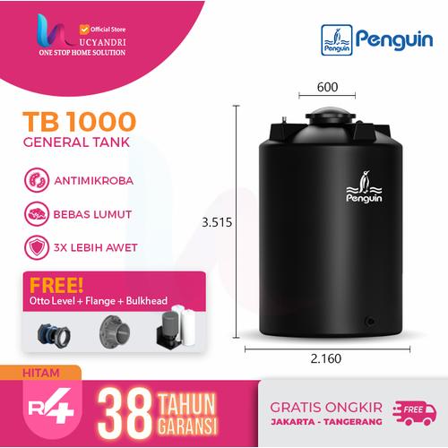 Jual Toren Air Penguin TB1000 Tangki Air Plastik 11000 L Tandon TB 1000 ...