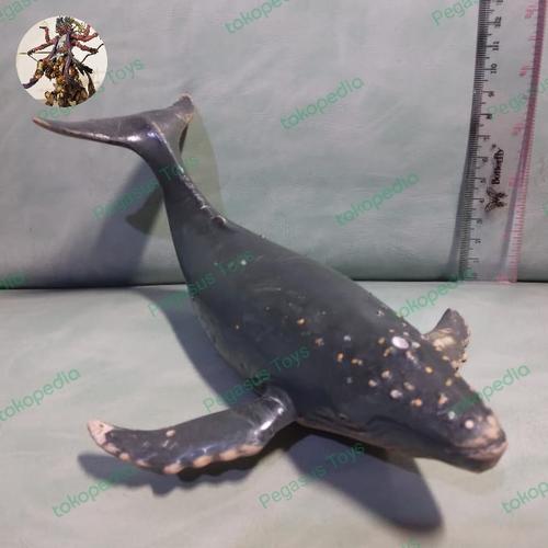 Jual AAA Ori Humpback Whale miniatur hewan sea world ikan paus - Kota ...