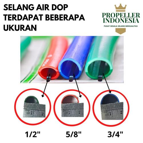 Jual Selang Air Dop 1/2 2MM 100M Selang Air Murah Selang Air Taman ...