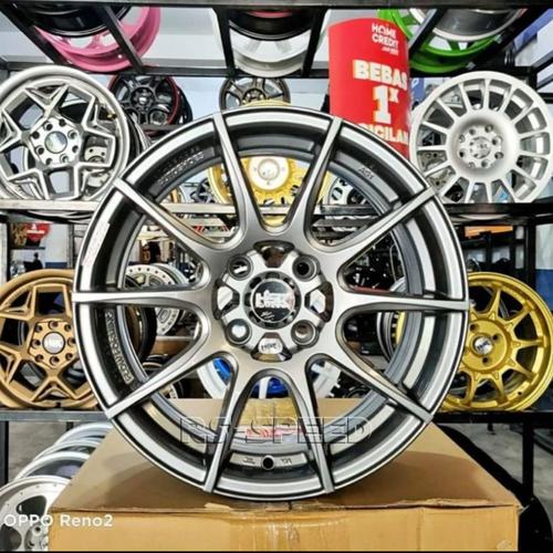 Jual VELG HSR NSX Ring 15 Lobang 4 Pcd 4x100 Murah Buakan Velg Enkei ...