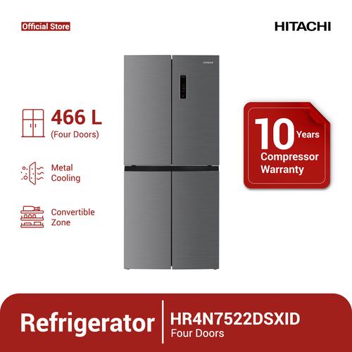 Jual Kulkas Hitachi HR4N7522DSXID 466 L 4 Pintu Inox H-R4N7522DSXID ...