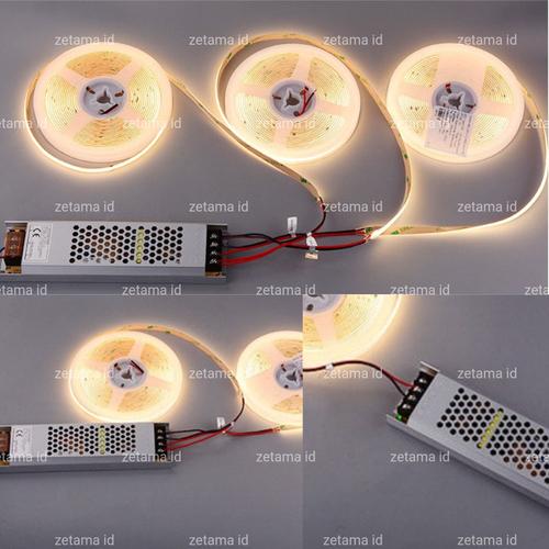 Jual Trafo Lampu Power Supply 12V LED Driver 12V 60w 5A / 120w 10A Slim ...