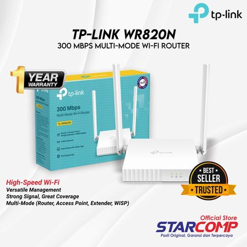Jual TP-LINK TL-WR820N 300Mbps Wireless N Router TPLink WR820 TL WR820N ...